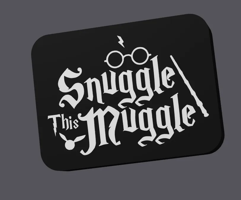 LEDBOX Snuggle This Muggle (Harry Potter) by Teemo3D - MakerWorld