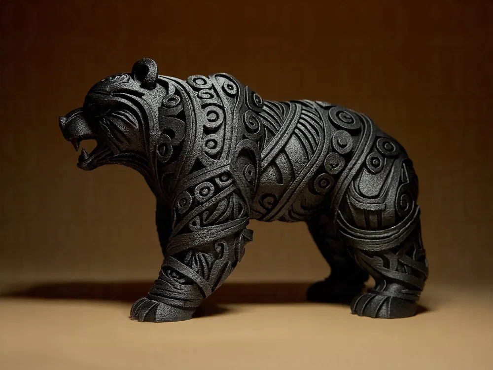 Designer BEAR Sculpture by 29FLO MakerWorld: Download Free 3D Models