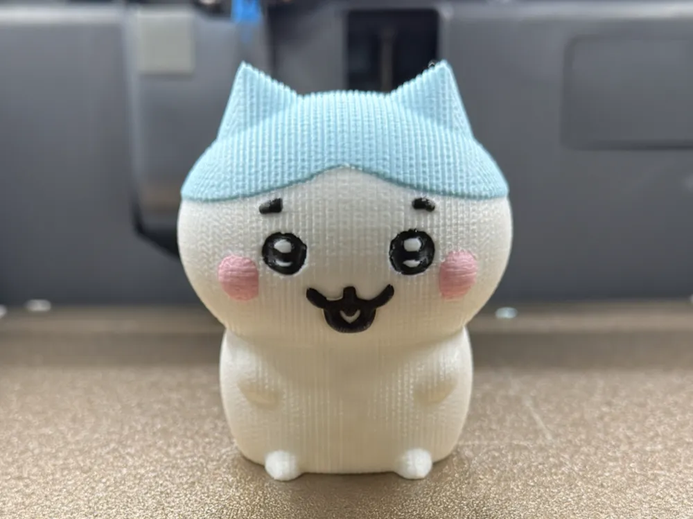Knitted Chiikawa - Free 3D Print Model - MakerWorld