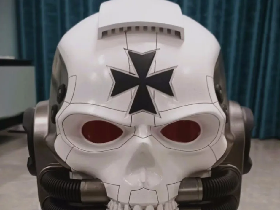 40k Chaplain helmet - Free 3D Print Model - MakerWorld