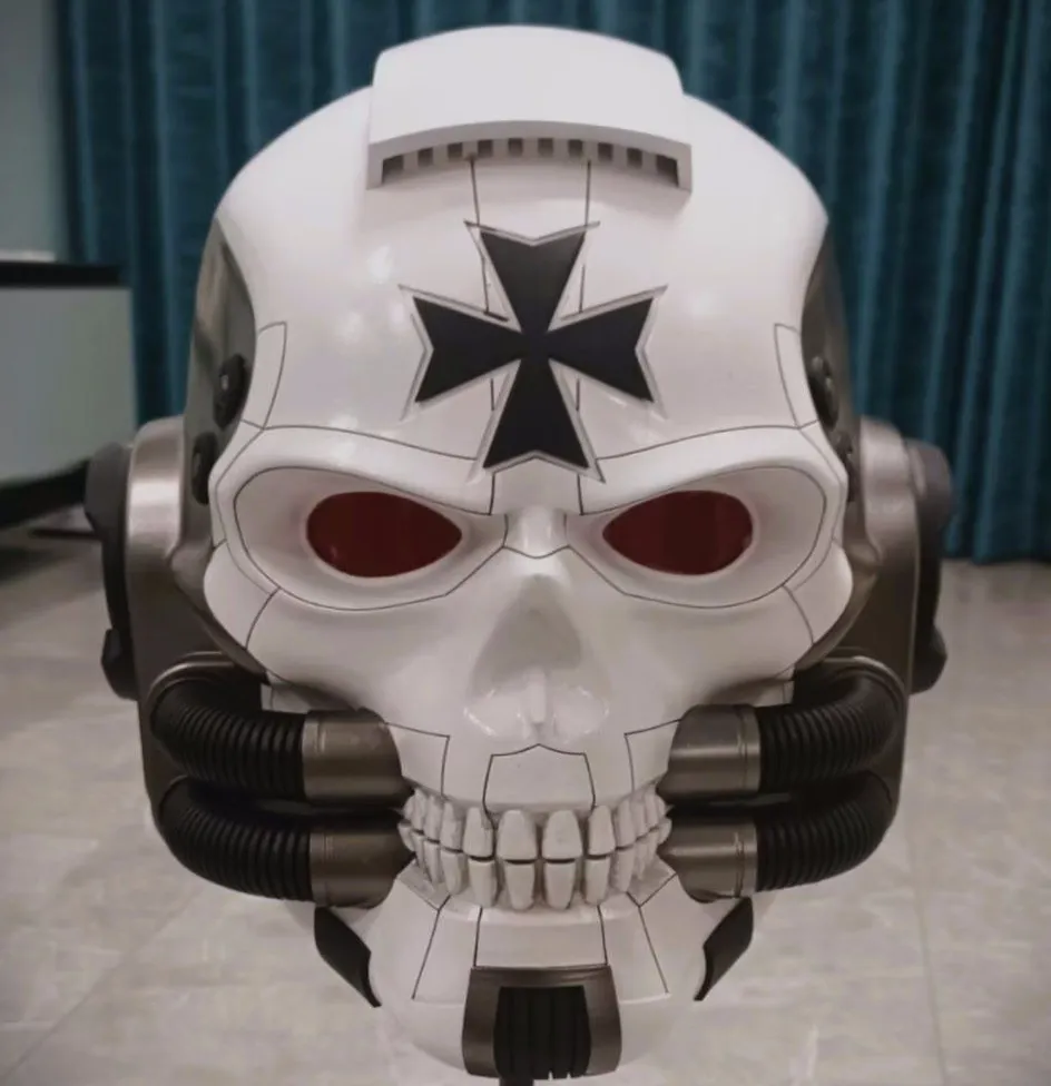 40k Chaplain helmet - Free 3D Print Model - MakerWorld