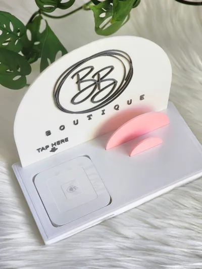 Square Reader + Business Card Display Stand by B3D Studio - MakerWorld