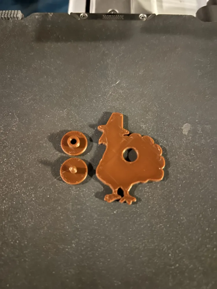 Simple Turkey Thanksgiving Fidget Spinner by Chadgetsbored 3D ...