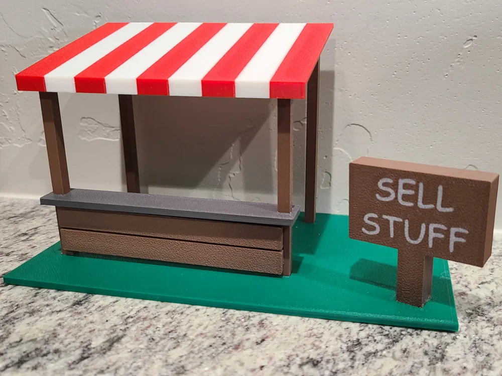 Roblox - Grow a Garden - SELL SHOP - Free 3D Print Model - MakerWorld