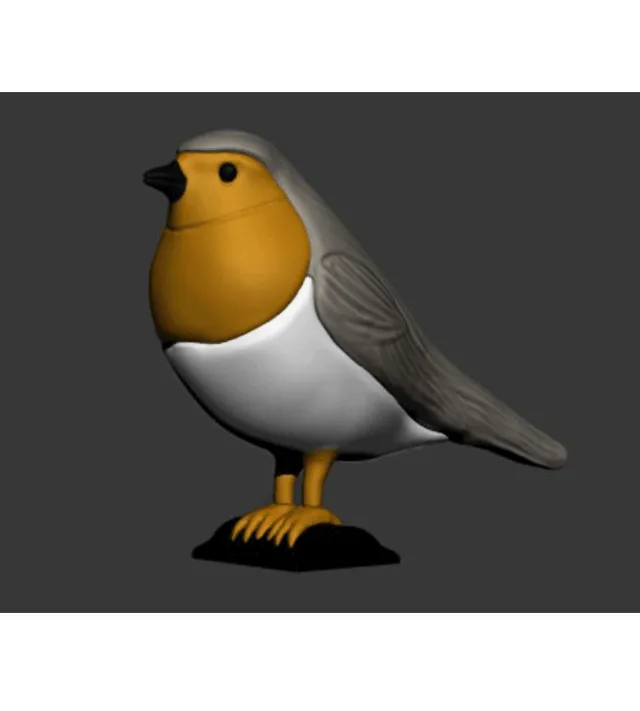 Robin bird by 3DHobby MakerWorld: Download Free 3D Models