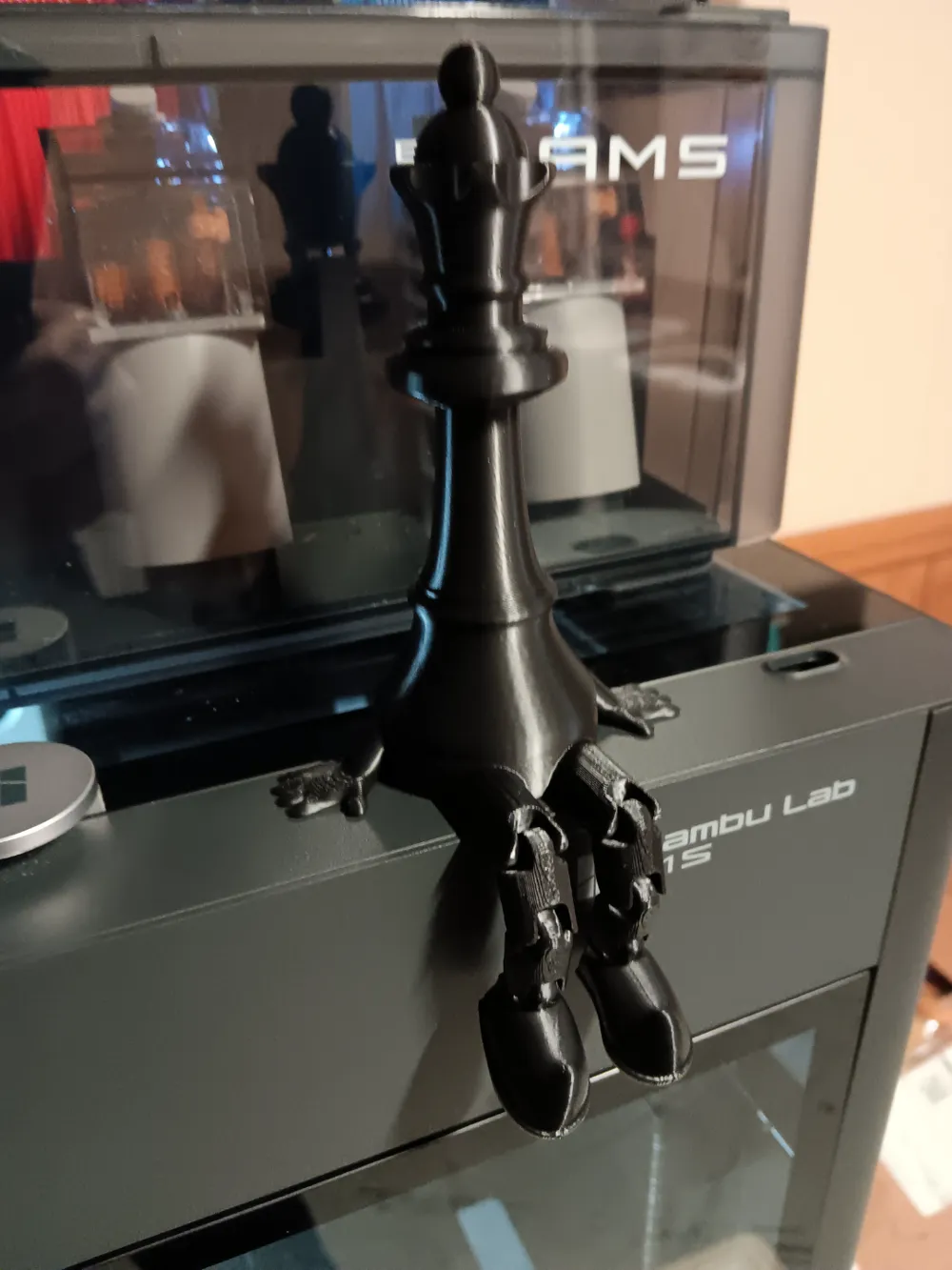 Articulated Chess buddy by AmishAtlas Designs - MakerWorld