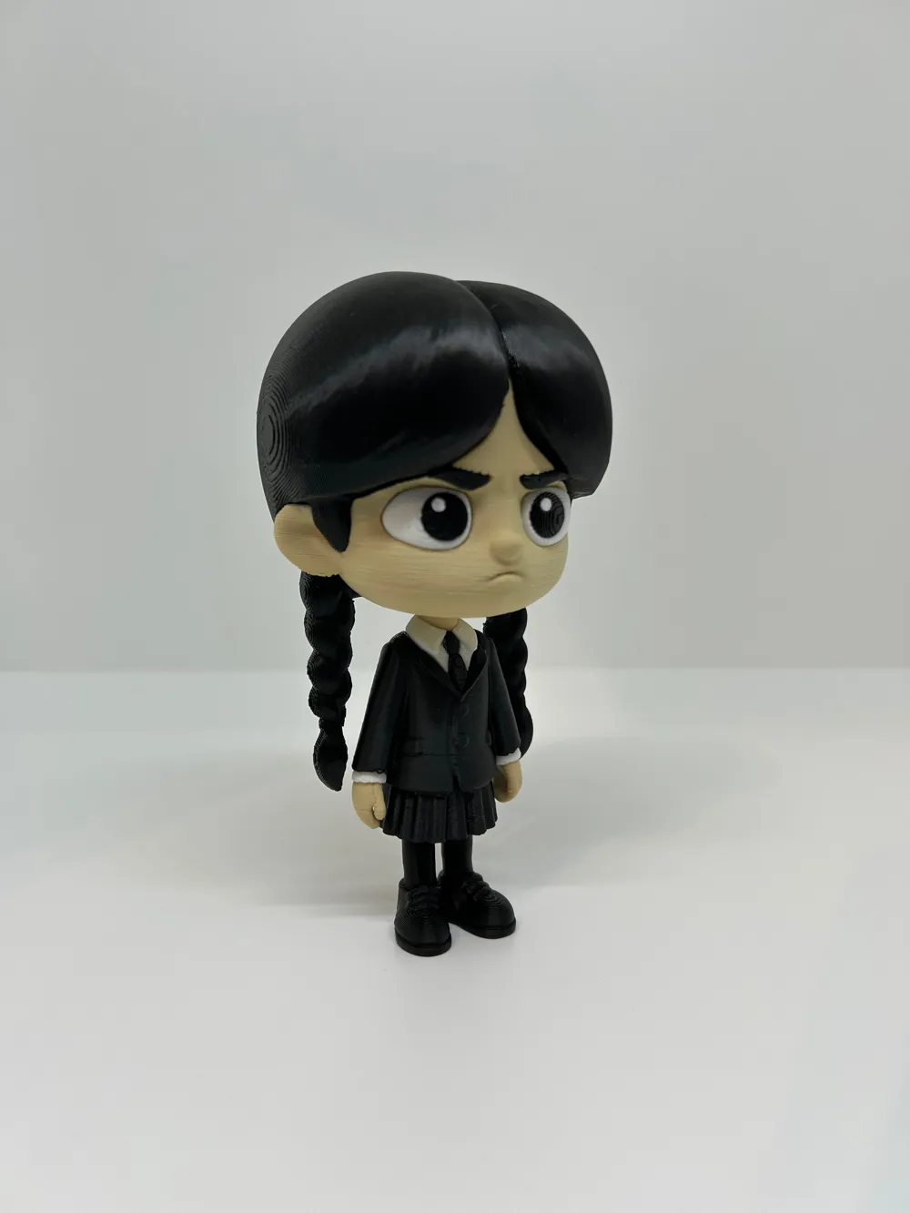 Wednesday Addams - No AMS - kawaii edition - Free 3D Print Model ...
