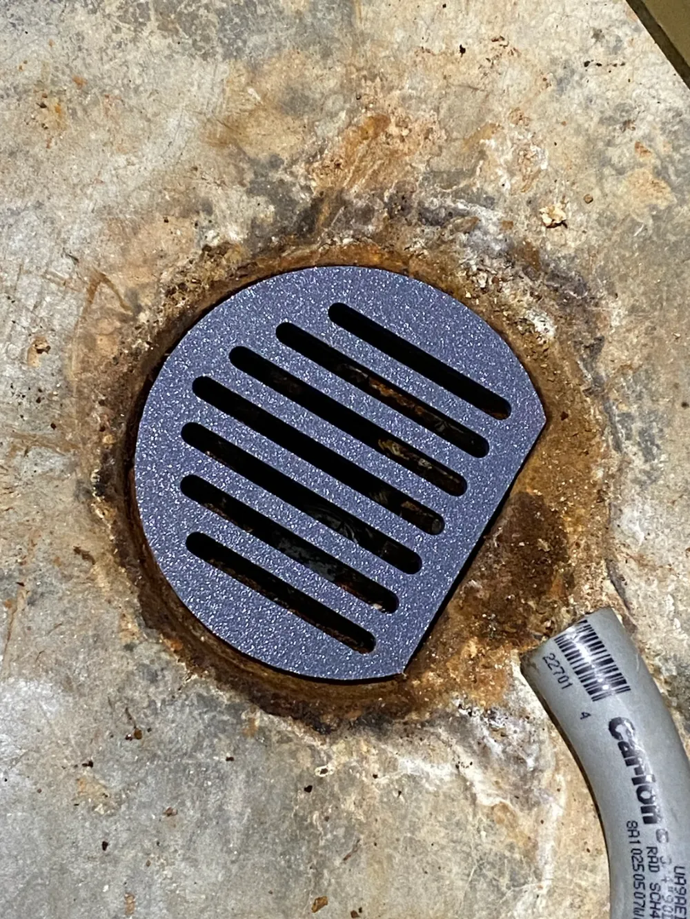 Floor Drain Cover Flat Sided 110x94x6.5mm by Anastasio - MakerWorld
