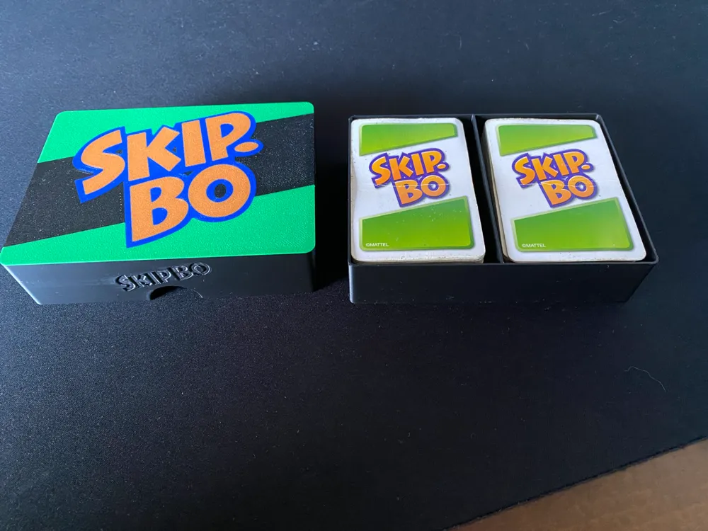 Skip bo card box by JDB DesignMakerWorld: Download Free 3D Models