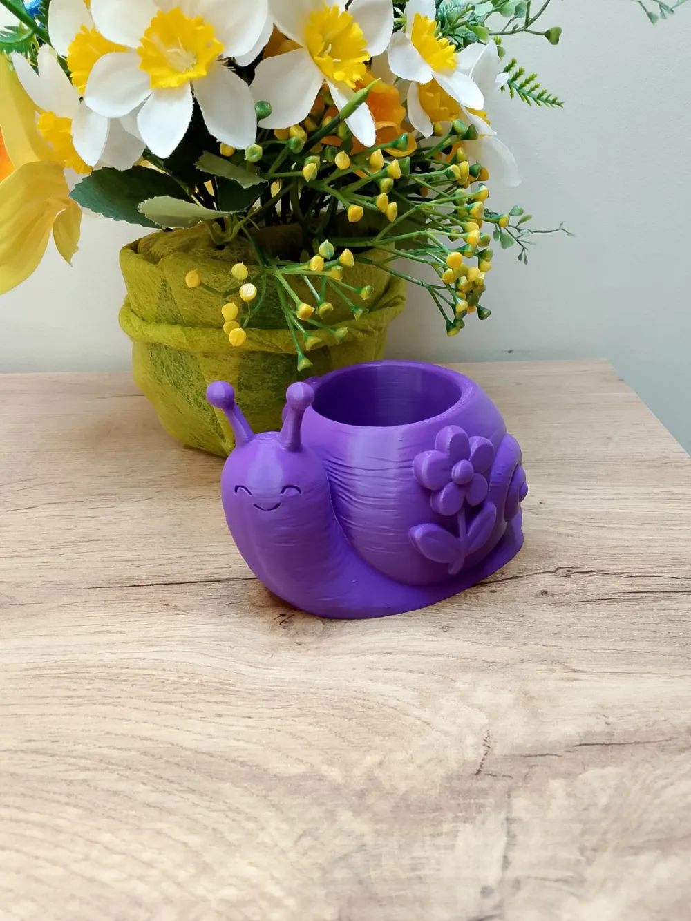 Snail Planter Pot - Free 3D Print Model - MakerWorld