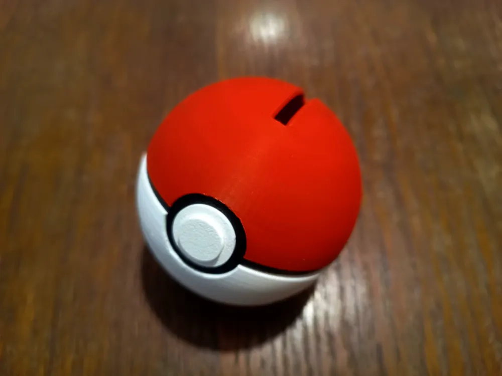 Pokéball/Pokémon money box - no AMS by Berry - MakerWorld
