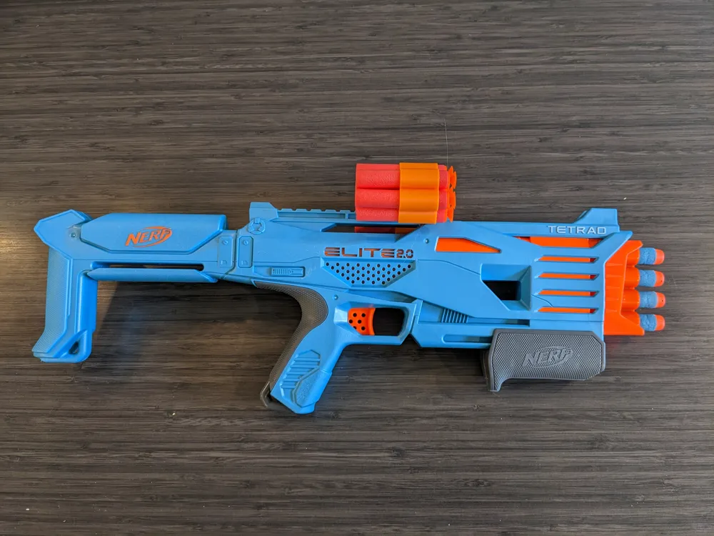 Nerf Scope with Foam Dart Holder for Nerf Blaster Remixed by Mouse ...