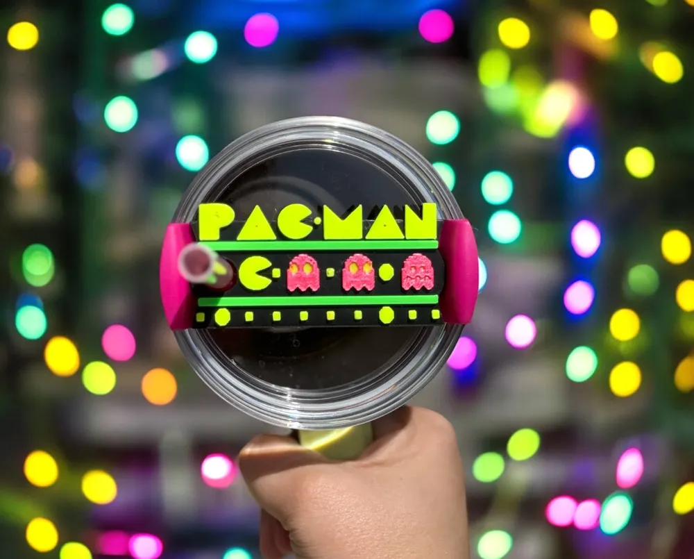 PacMan Stanley Lid Topper Multiple Sizes/Designs by Beagle Bros Craft ...