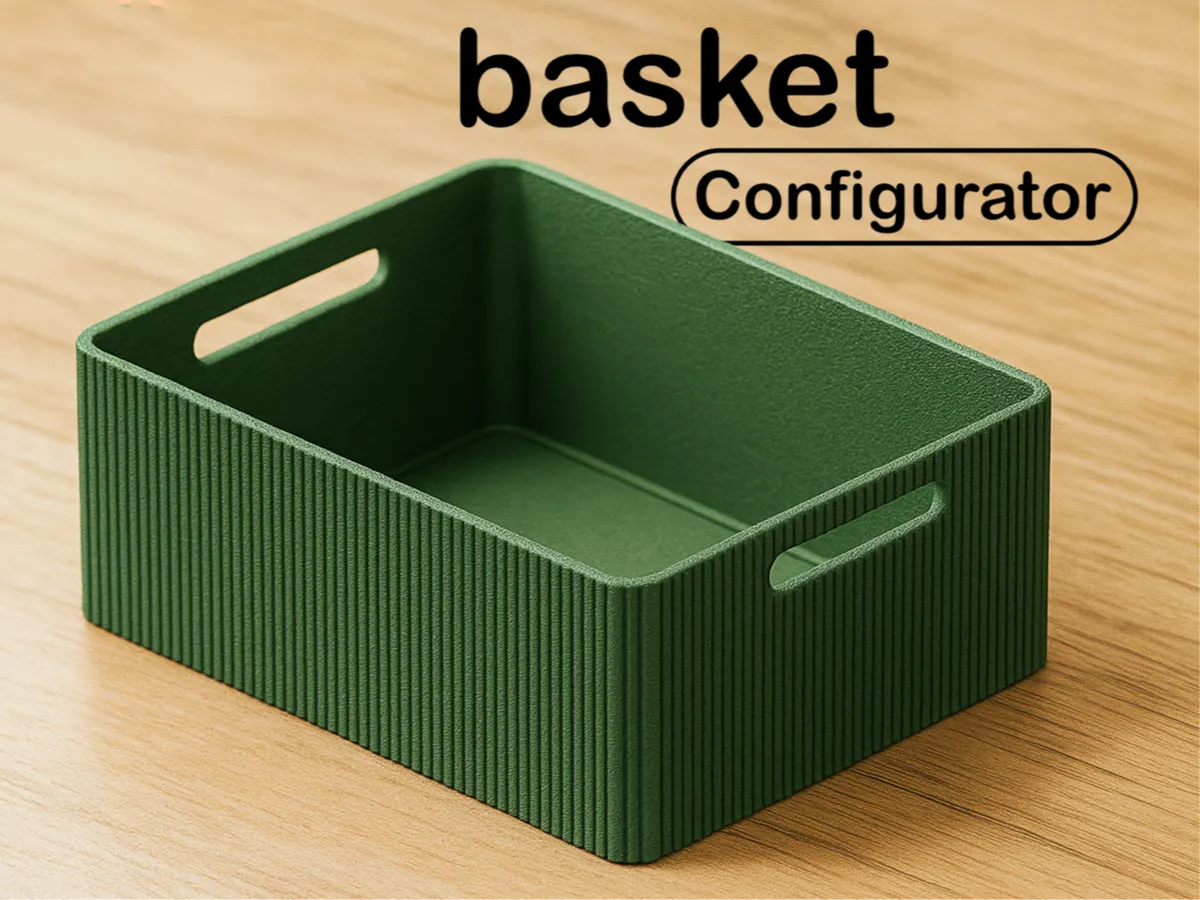 Basket Generator V2 - Free 3D Print Model - MakerWorld