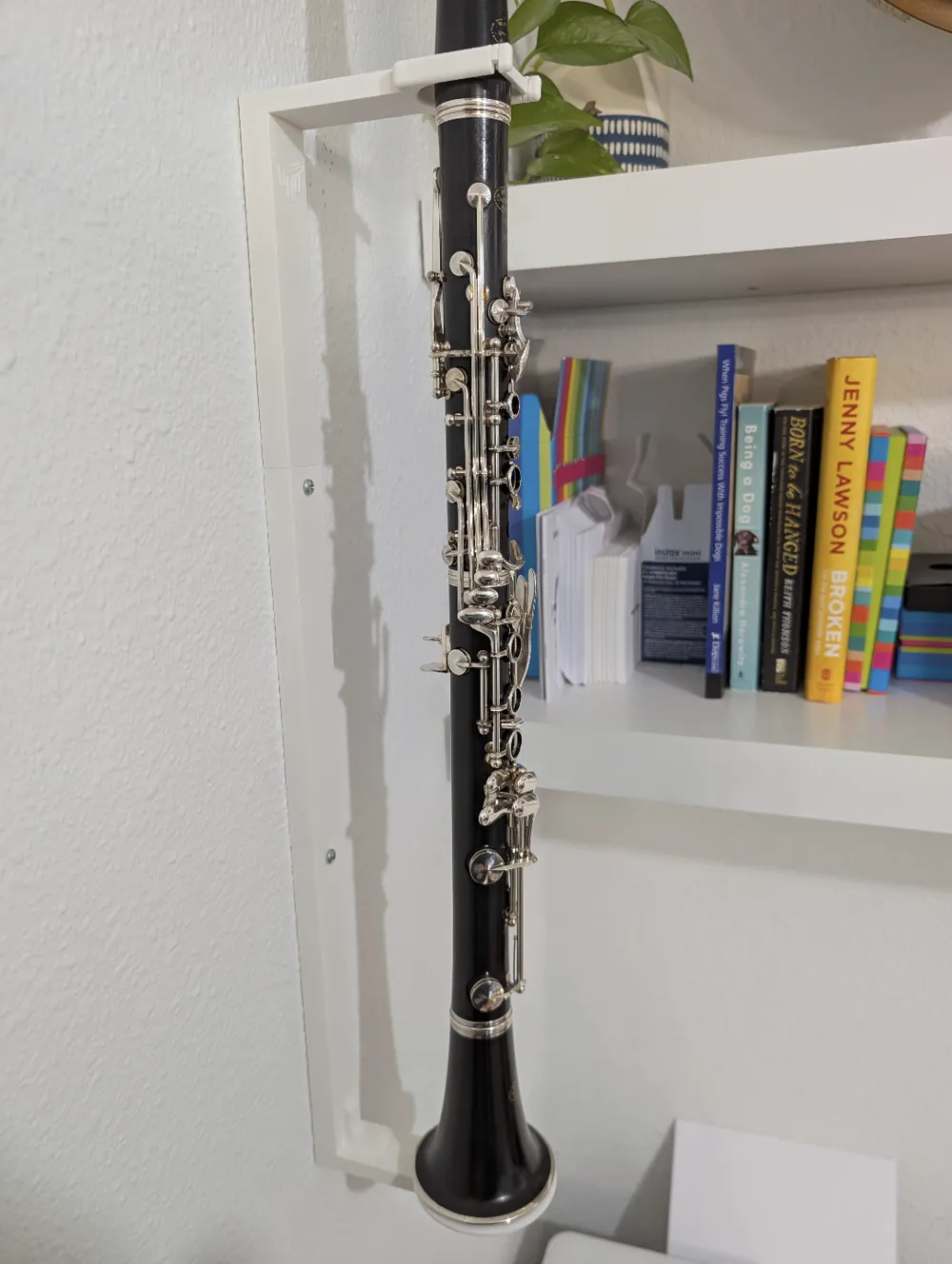 Wall Mounted Clarinet Holder - Free 3D Print Model - MakerWorld