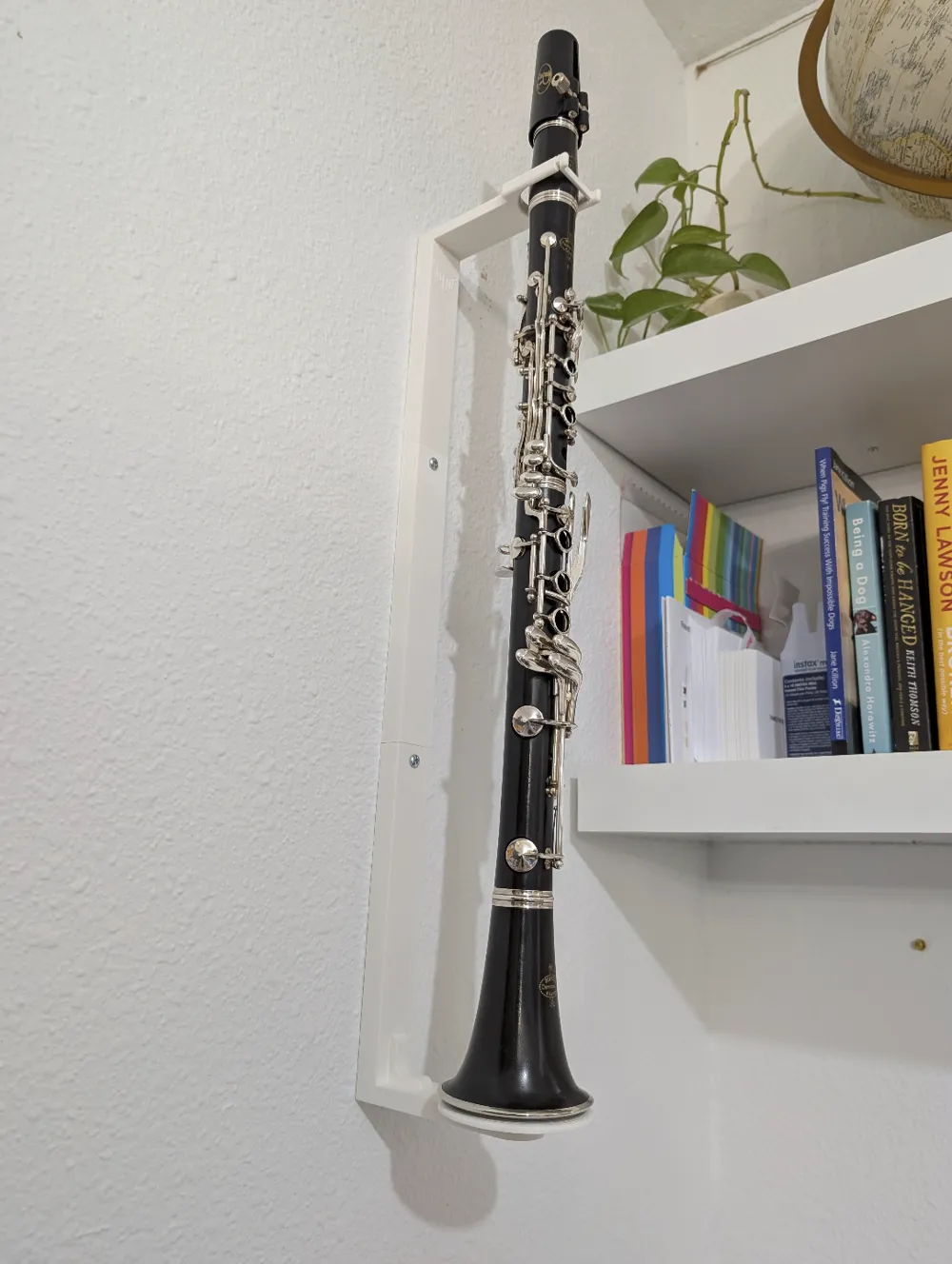 Wall Mounted Clarinet Holder - Free 3D Print Model - MakerWorld