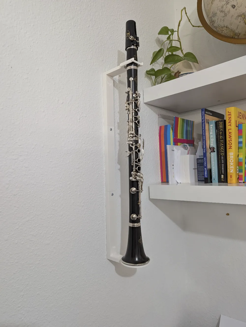 Wall Mounted Clarinet Holder - Free 3D Print Model - MakerWorld