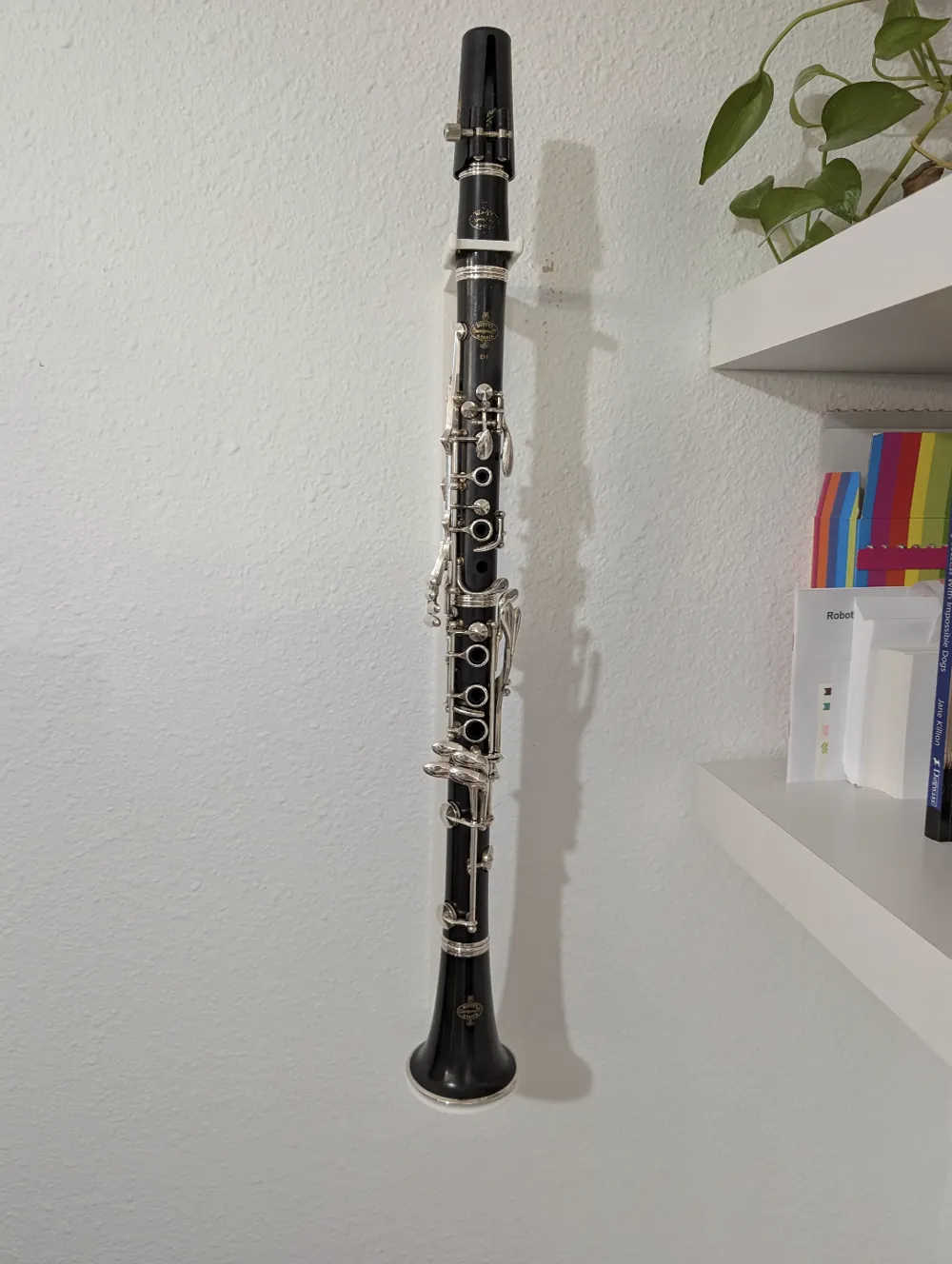Wall Mounted Clarinet Holder - Free 3D Print Model - MakerWorld