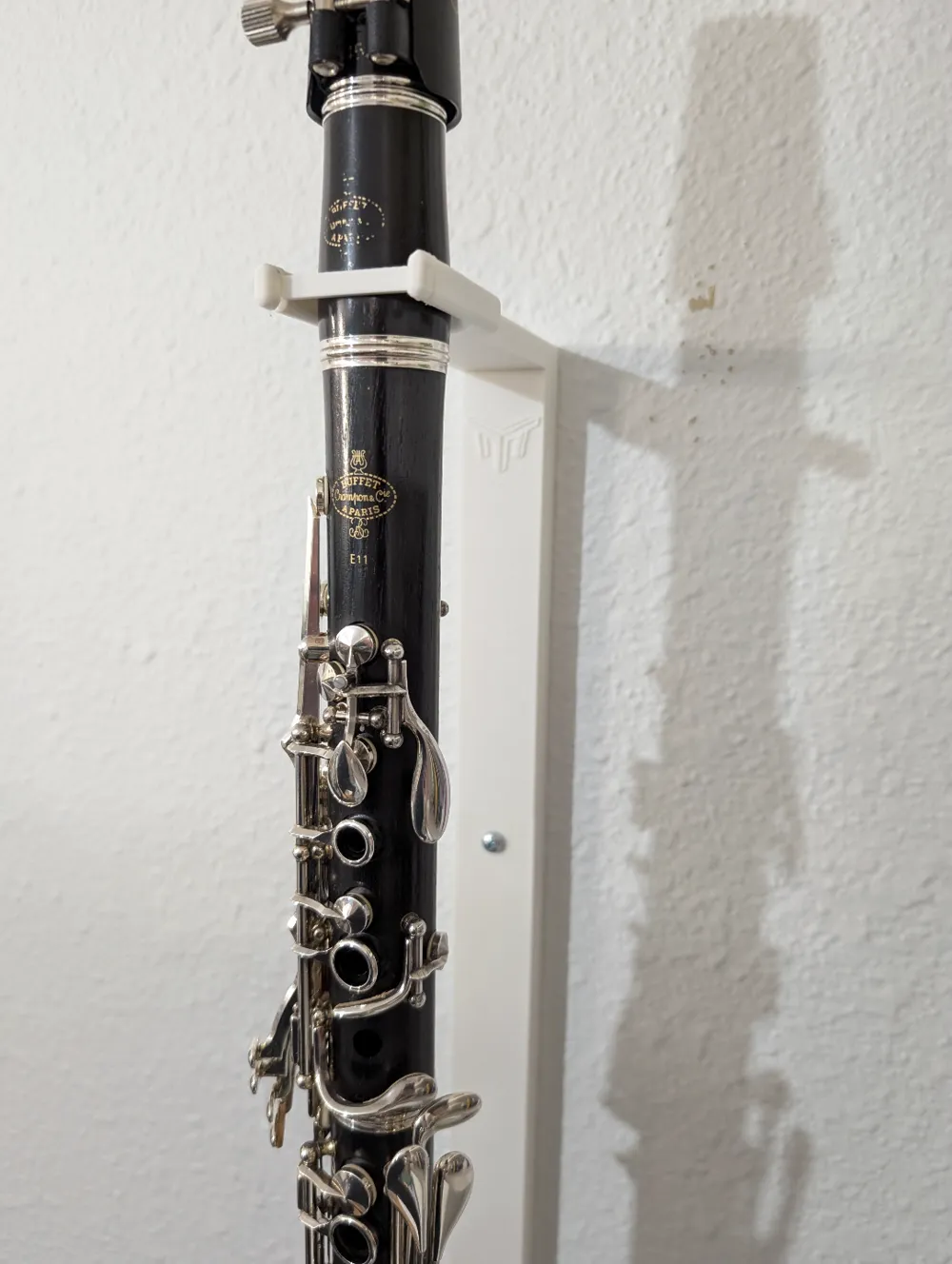 Wall Mounted Clarinet Holder - Free 3D Print Model - MakerWorld