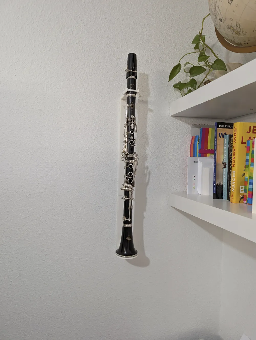 Wall Mounted Clarinet Holder - Free 3D Print Model - MakerWorld