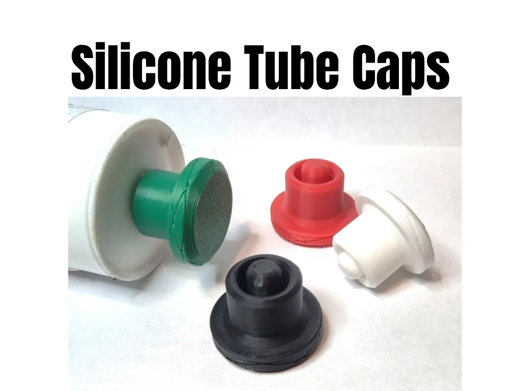 Silicone Tube Caps - Free 3D Print Model - MakerWorld