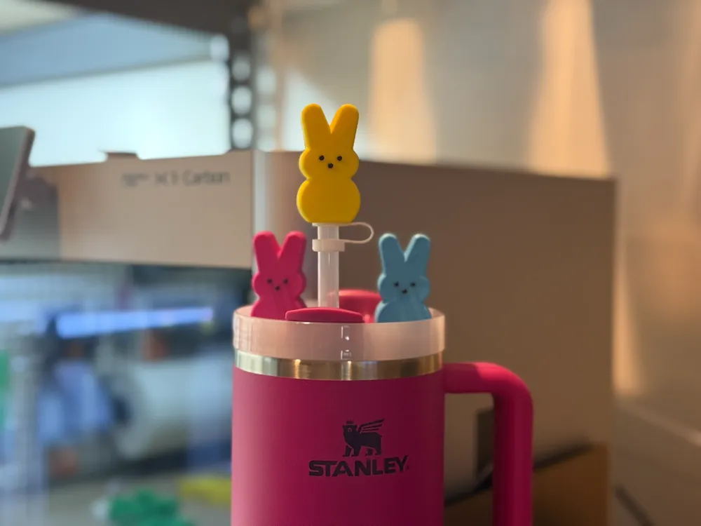 Stanley Easter Peep Straw Topper-Fits Any Size Cup by StuartWoodworks ...