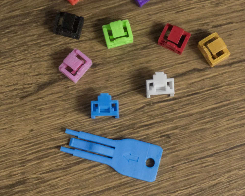 RJ45 Ethernet Port Lock v1.0 - Free 3D Print Model - MakerWorld