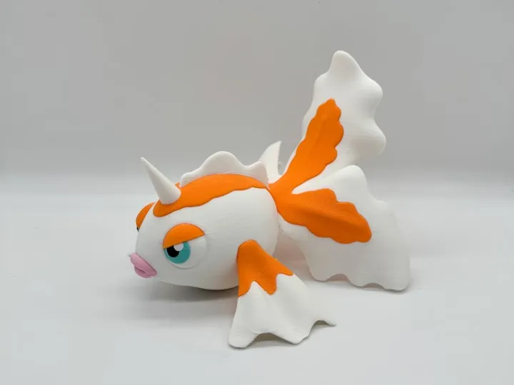 Goldeen Multicolor - Free 3D Print Model - MakerWorld