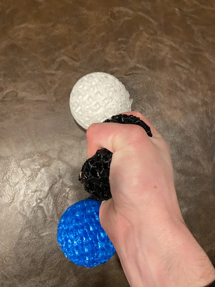 TPU stress ball/ squishy ball - Free 3D Print Model - MakerWorld