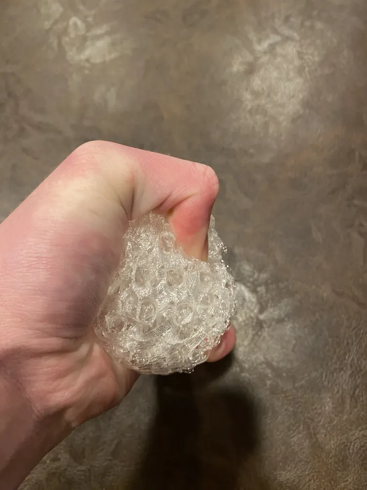 TPU stress ball/ squishy ball - Free 3D Print Model - MakerWorld
