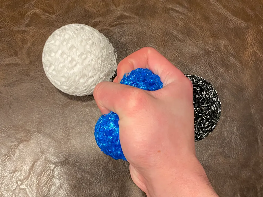 TPU stress ball/ squishy ball - Free 3D Print Model - MakerWorld