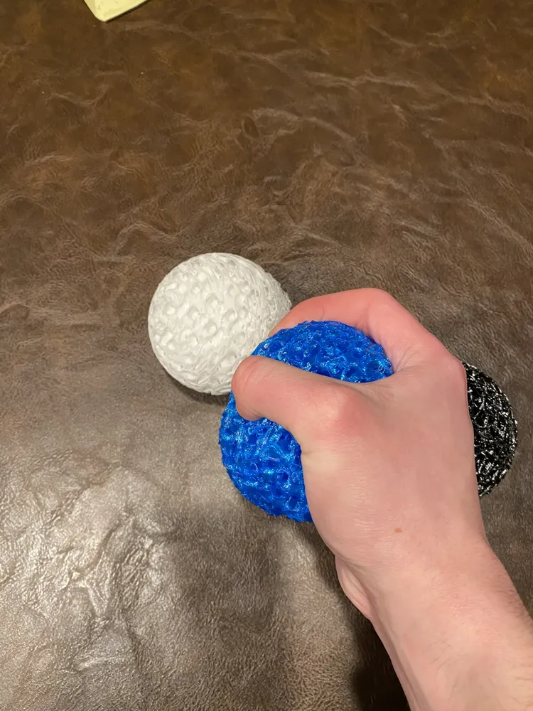 TPU stress ball/ squishy ball - Free 3D Print Model - MakerWorld