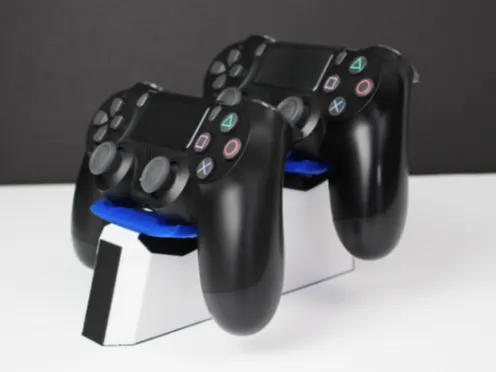 Double PS4 controller stand by JirkaKral - MakerWorld