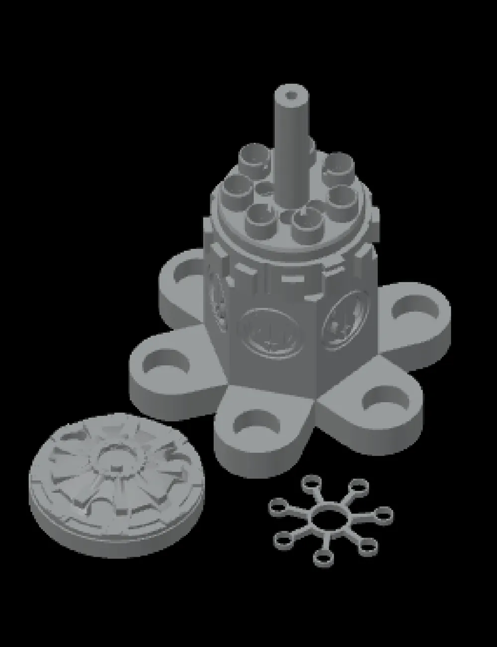 Kyber Crystal Display Rack by Poet1971 MakerWorld: Download Free 3D Models