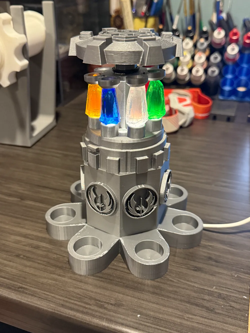 Kyber Crystal Display Rack by Poet1971 MakerWorld: Download Free 3D Models