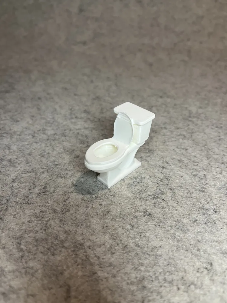 Dollhouse toilet for miniature house bathroom by design3d MakerWorld ...
