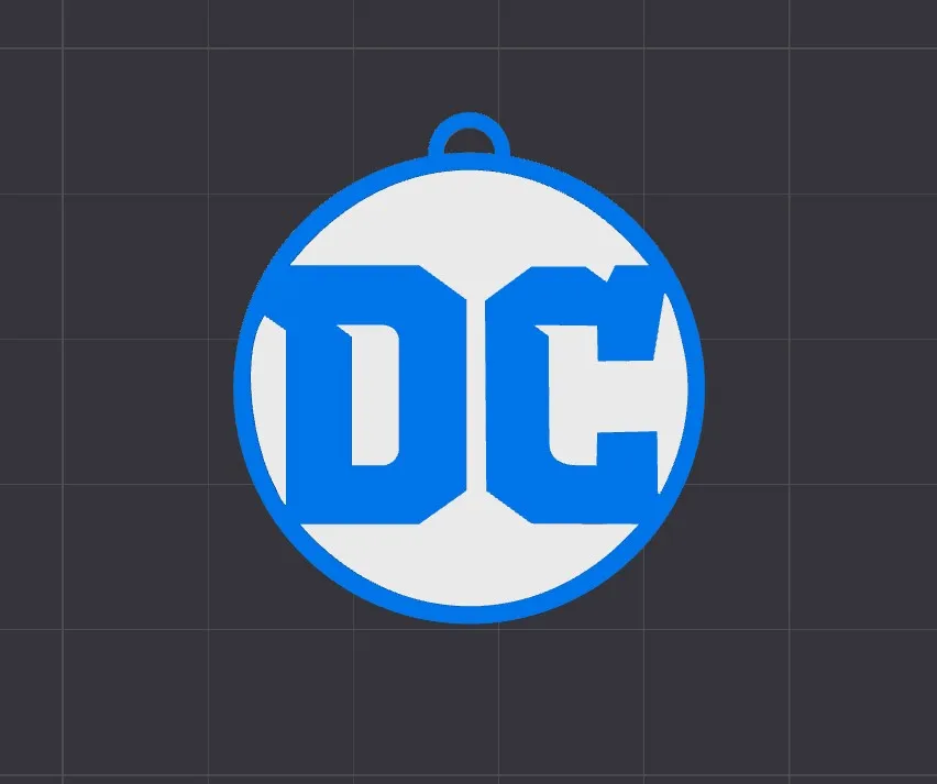 DC keychain by dobosgergo1999 - MakerWorld