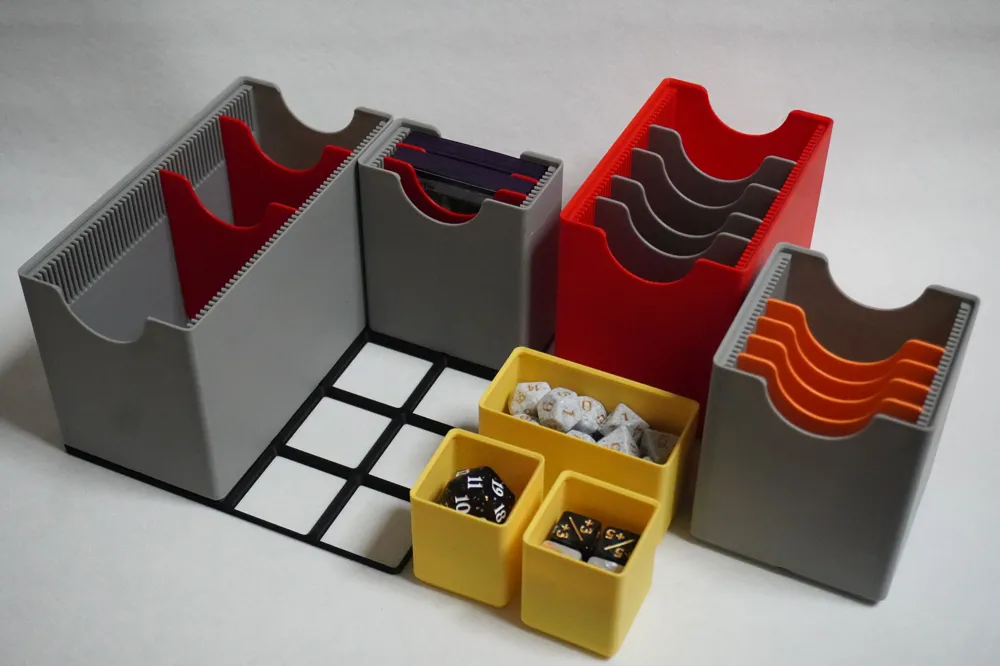 Gridfinity Card Trays for TCG Storage - Free 3D Print Model - MakerWorld