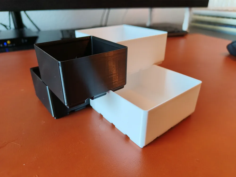 Gridfinity half grid sorting bins by Kasper Ragnar Fjelrad MakerWorld ...