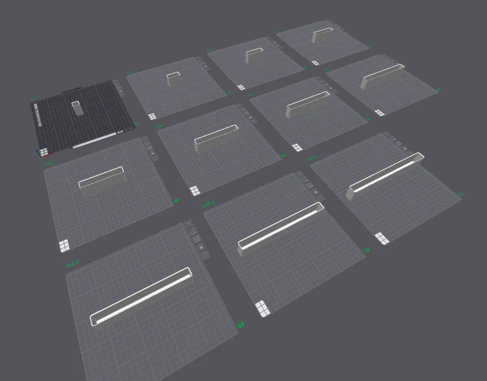 Gridfinity half grid sorting bins by Kasper Ragnar Fjelrad MakerWorld ...