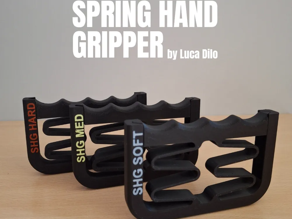 Spring Hand Gripper - Free 3D Print Model - MakerWorld