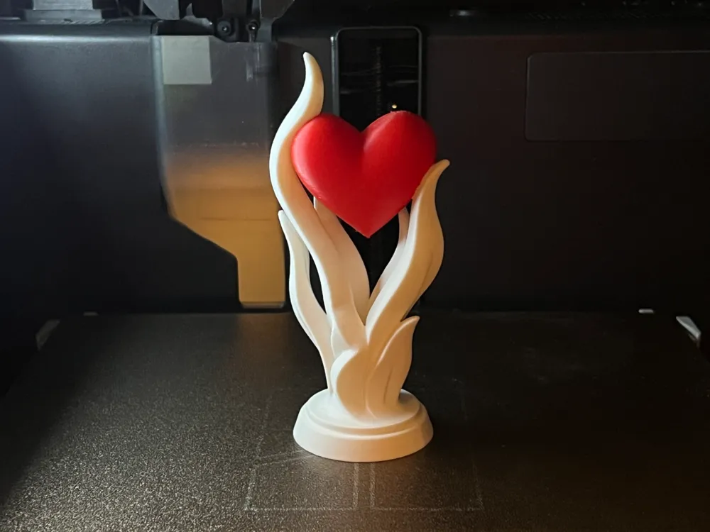 Valentines day heart - Free 3D Print Model - MakerWorld