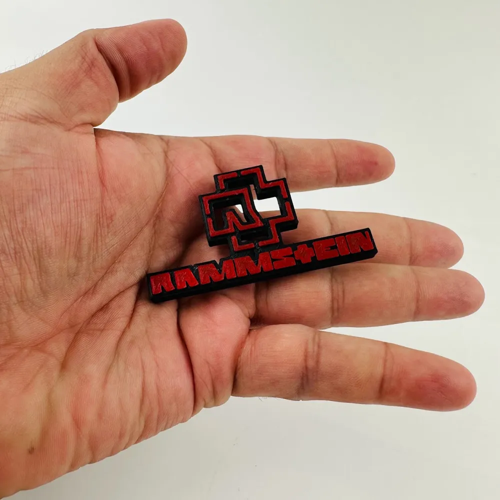 Rammstein logo 2 by Smart3d by Gabriel Gomes - MakerWorld