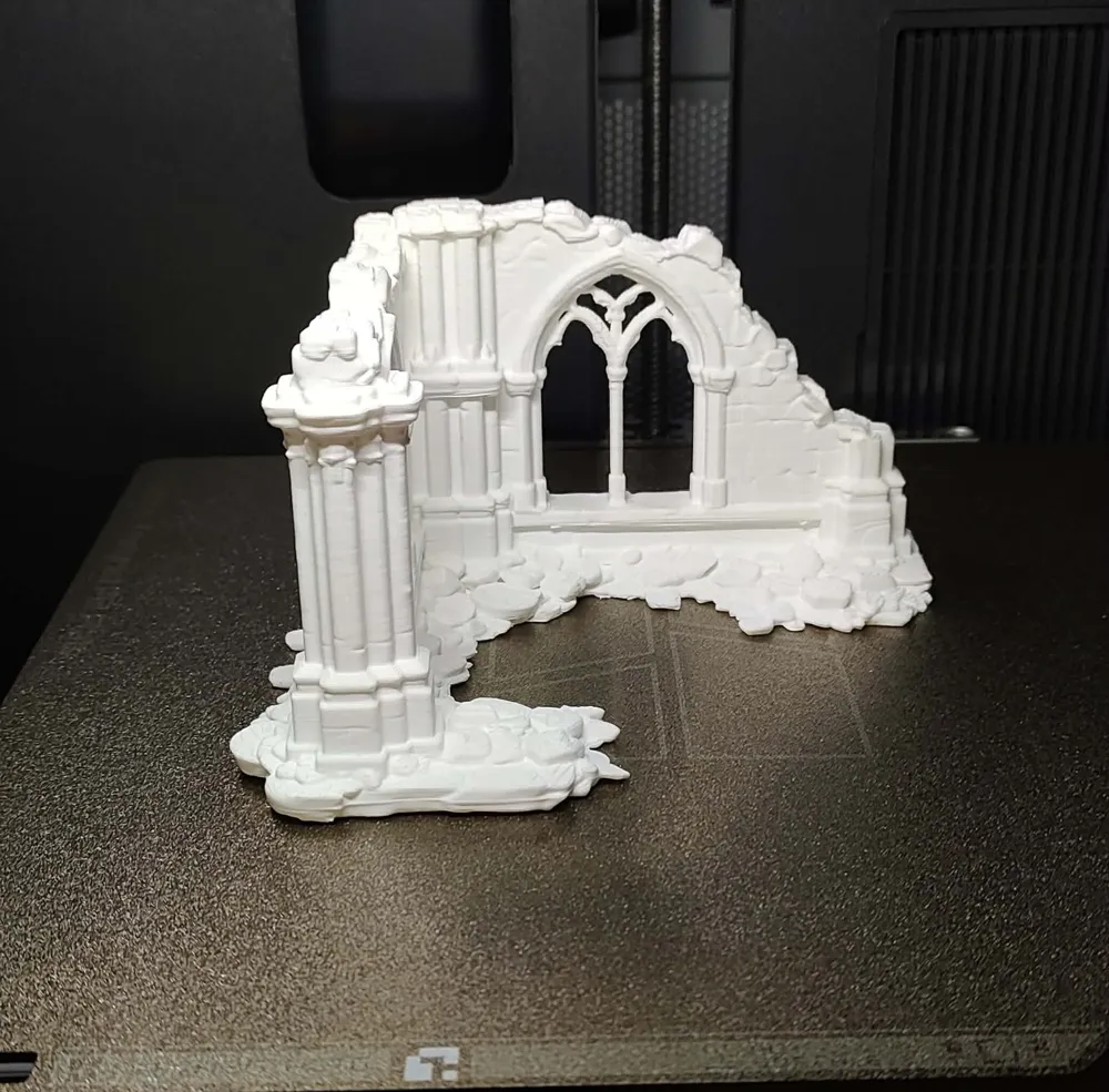 Wargaming Terrain Small - Gothic Ruins (W40K) - Free 3D Print Model ...