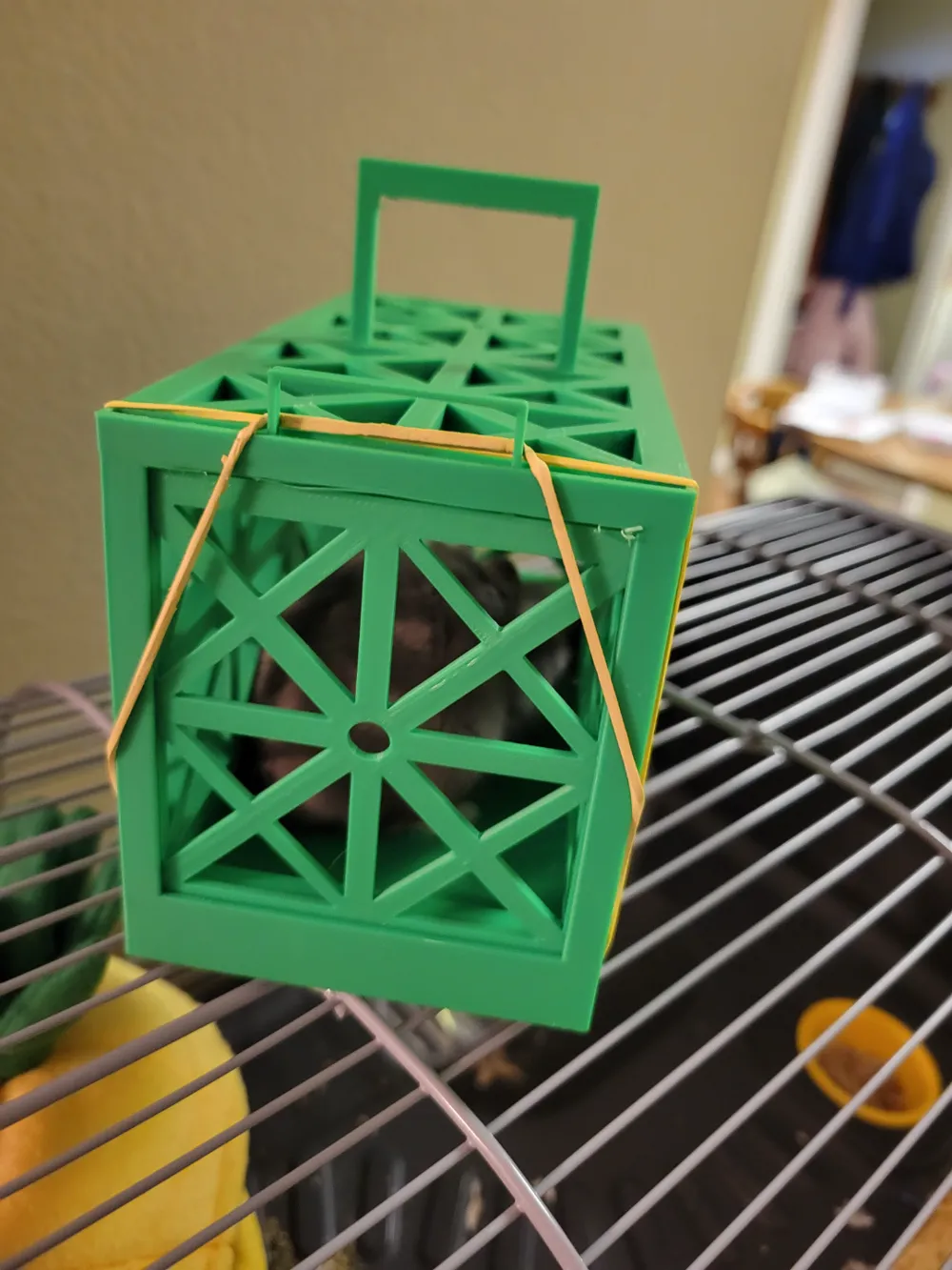 Hamster Carry cage by IronmanIsaac MakerWorld: Download Free 3D Models