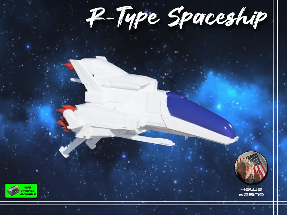 R-TYPE Spaceship by Kawa MakerWorld: Download Free 3D Models