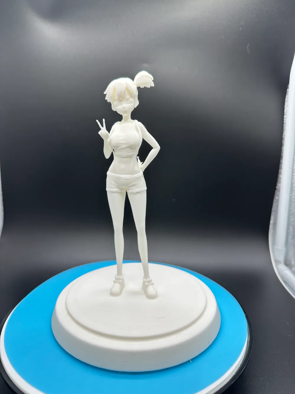 Misty Bombshell (Pin-Up) Paintable Figurine - Free 3D Print Model ...