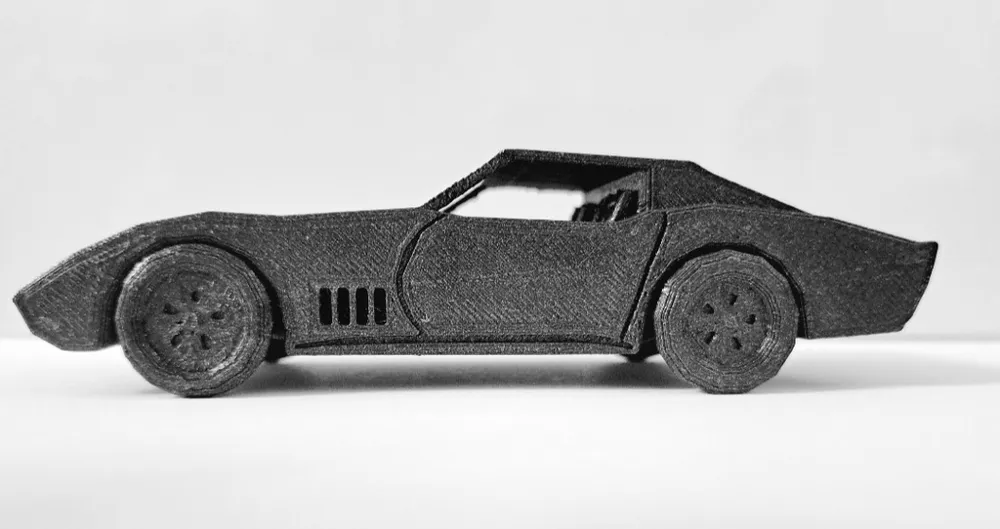 Auto mit beweglichen Rädern Print-in-Place by 3DesignMD - MakerWorld