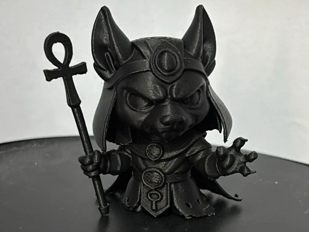 Anubis Chibi V2 by orenlibane MakerWorld: Download Free 3D Models