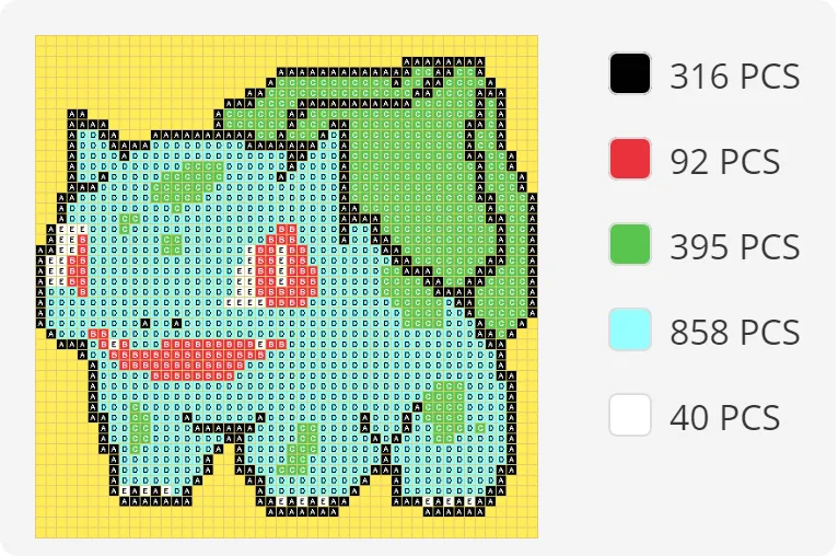 Bulbasaur Pokémon pixel art by Kevyn 3D - MakerWorld